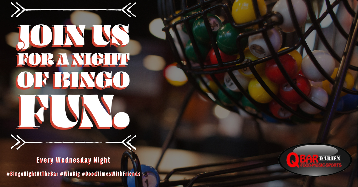 Wednesday Bingo Night – Q Bar | Darien